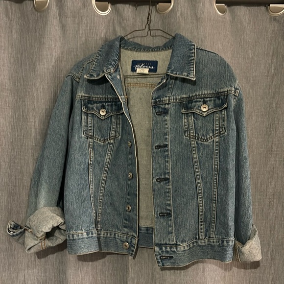 Jackets & Coats | Hand Painted Denim Jacket Snoopy | Poshmark